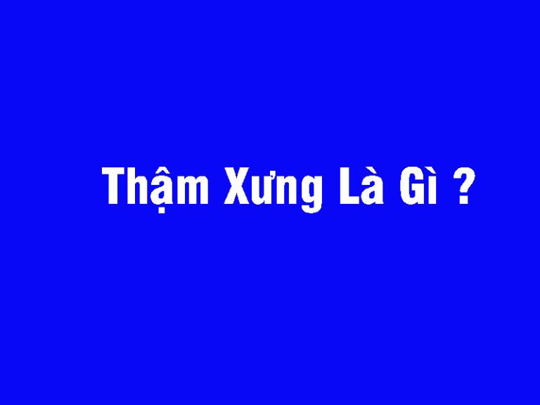 Thậm Xưng Là Gì