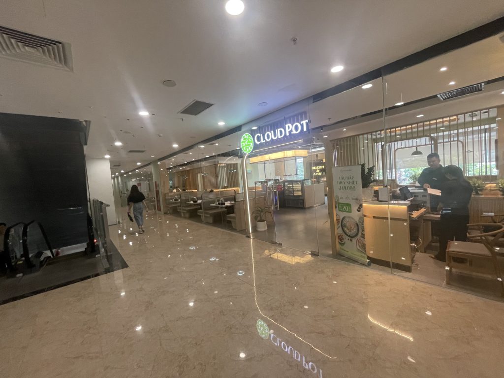 Nhà Hàng CLOUD POT Nguyễn Trãi Lắp Đặt Chuông Gọi Phục Vụ
